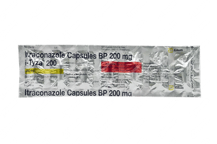 Ityza 200 Mg Capsule 7 - Uses, Side Effects, Dosage, Price | Truemeds