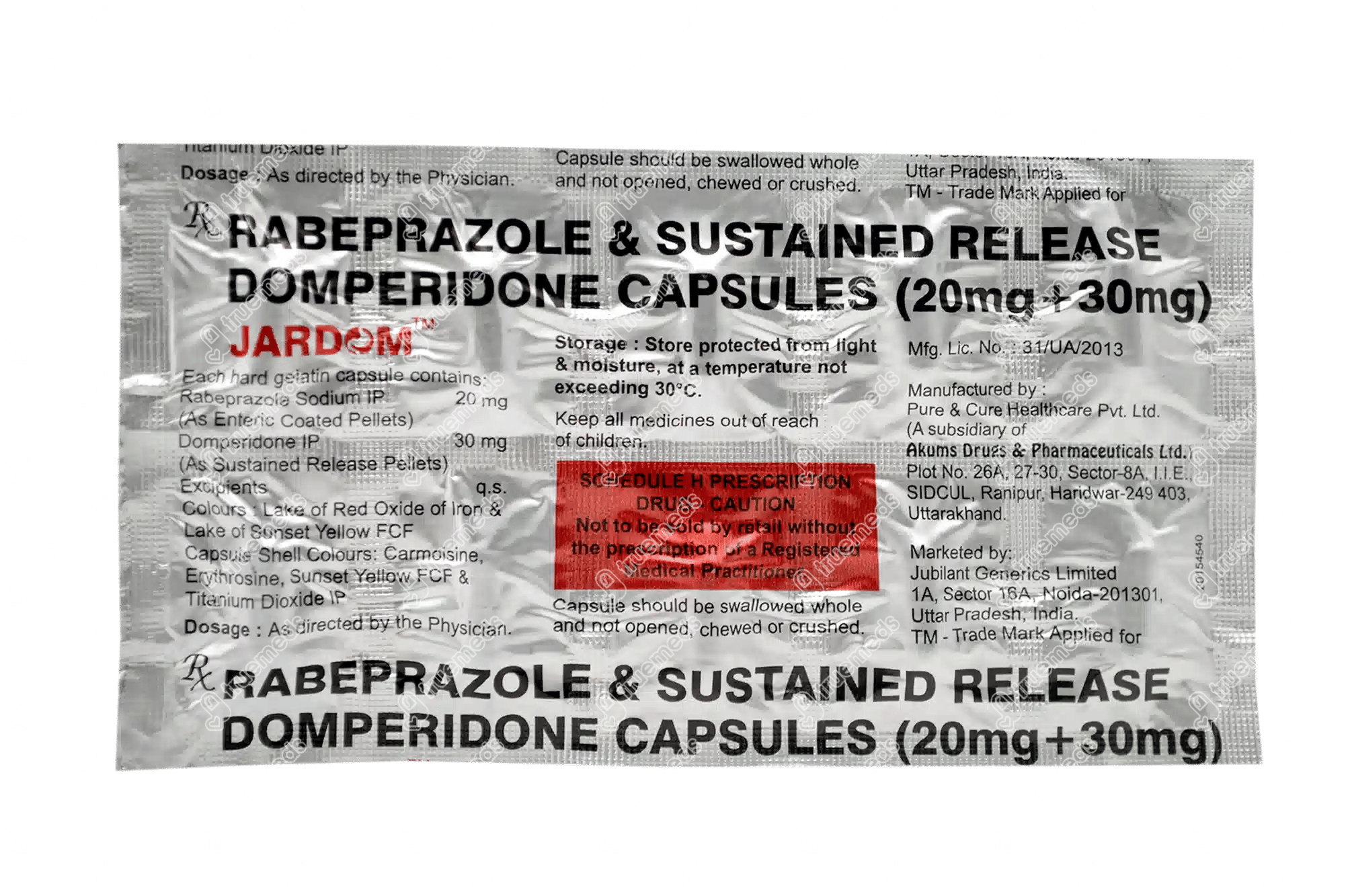 Jardom Capsule 10: Uses, Side Effects, Price & Substitutes