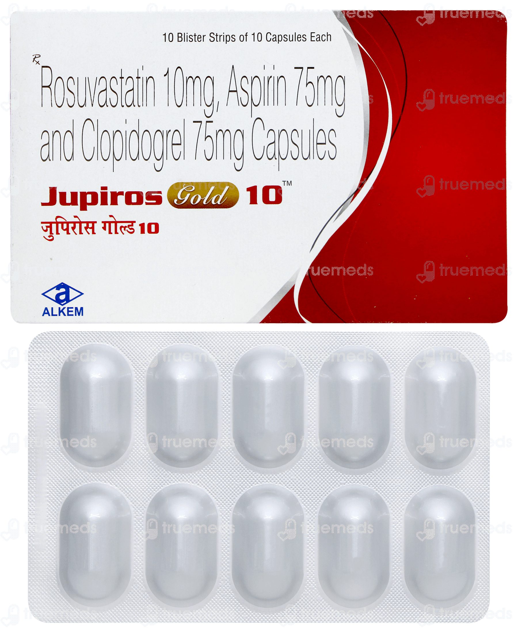 Jupiros Gold 10 Capsule 10: Uses, Side Effects, Price & Substitutes