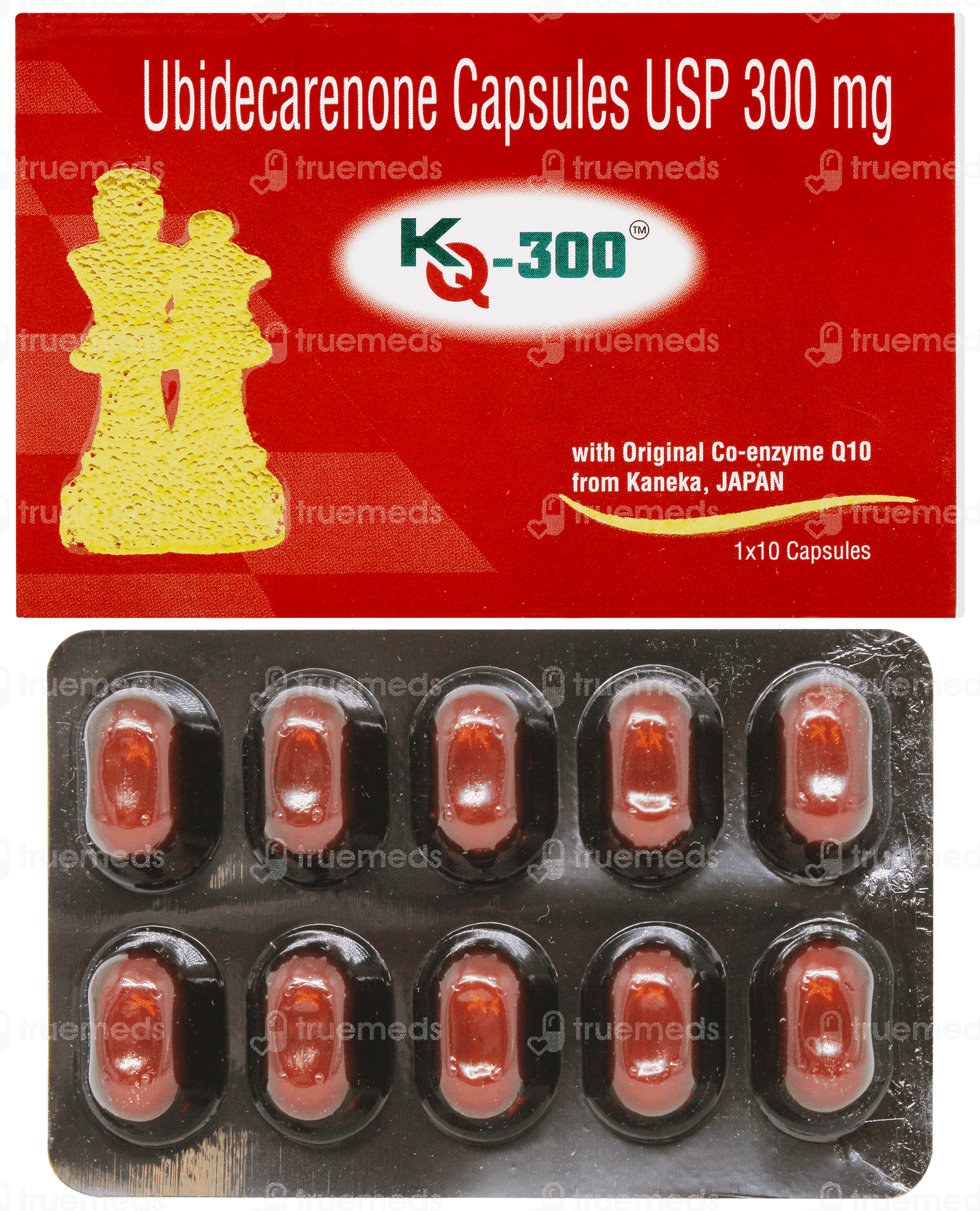 Kq 300 Mg Capsule 10 - Uses, Side Effects, Dosage, Price | Truemeds