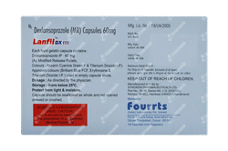 Lanfil Dx 60 MG Capsule 10 - Uses, Side Effects, Dosage, Price | Truemeds