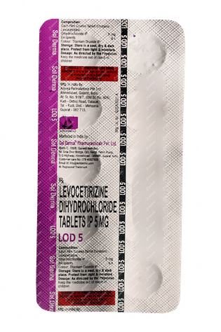 Lod 5 Mg Tablet 10 - Uses, Side Effects, Dosage, Price | Truemeds