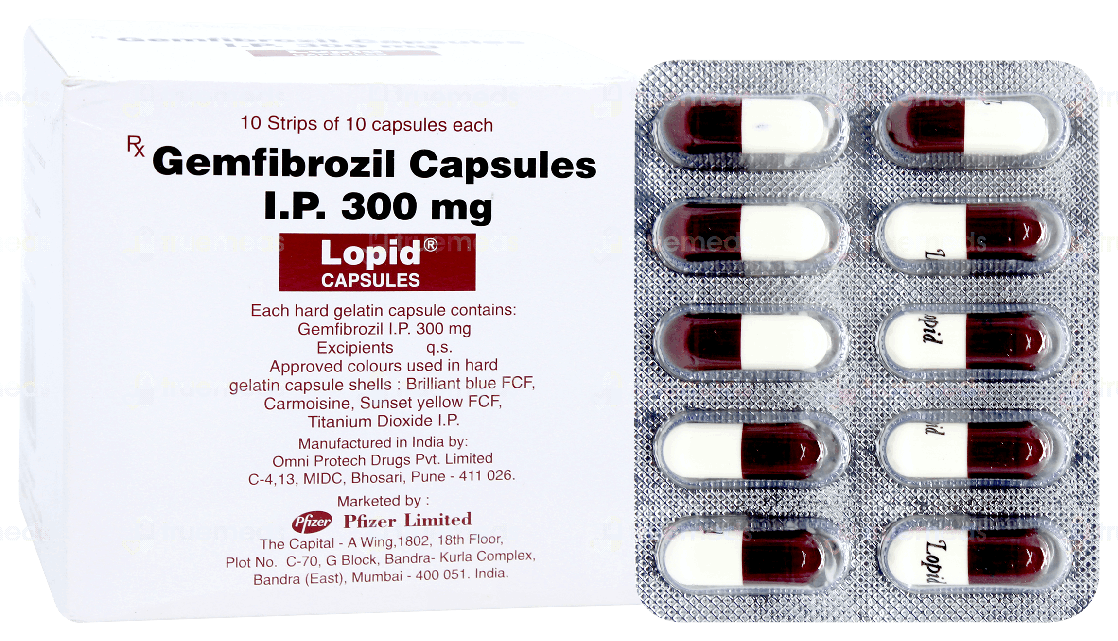 Lopid Capsule 10: Uses, Side Effects, Price & Substitutes