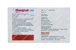 Macgest 100 MG Capsule 10 - Uses, Side Effects, Dosage, Price | Truemeds