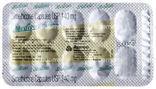 Medigas 140 MG Capsule | Order MEDIGAS 140 MG CAPSULE 10 Online at Truemeds