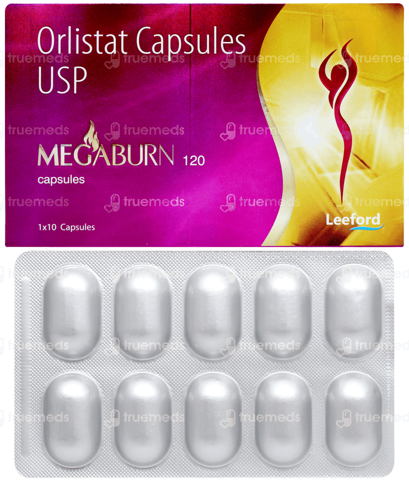Megaburn 120 MG | Order Megaburn 120 MG Capsule Online at Truemeds