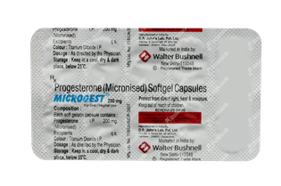 Microgest 200 Mg Capsule 10 - Uses, Side Effects, Dosage, Price | Truemeds