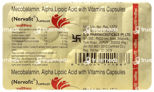 Nervofit Capsule 10 - Uses, Side Effects, Dosage, Price | Truemeds