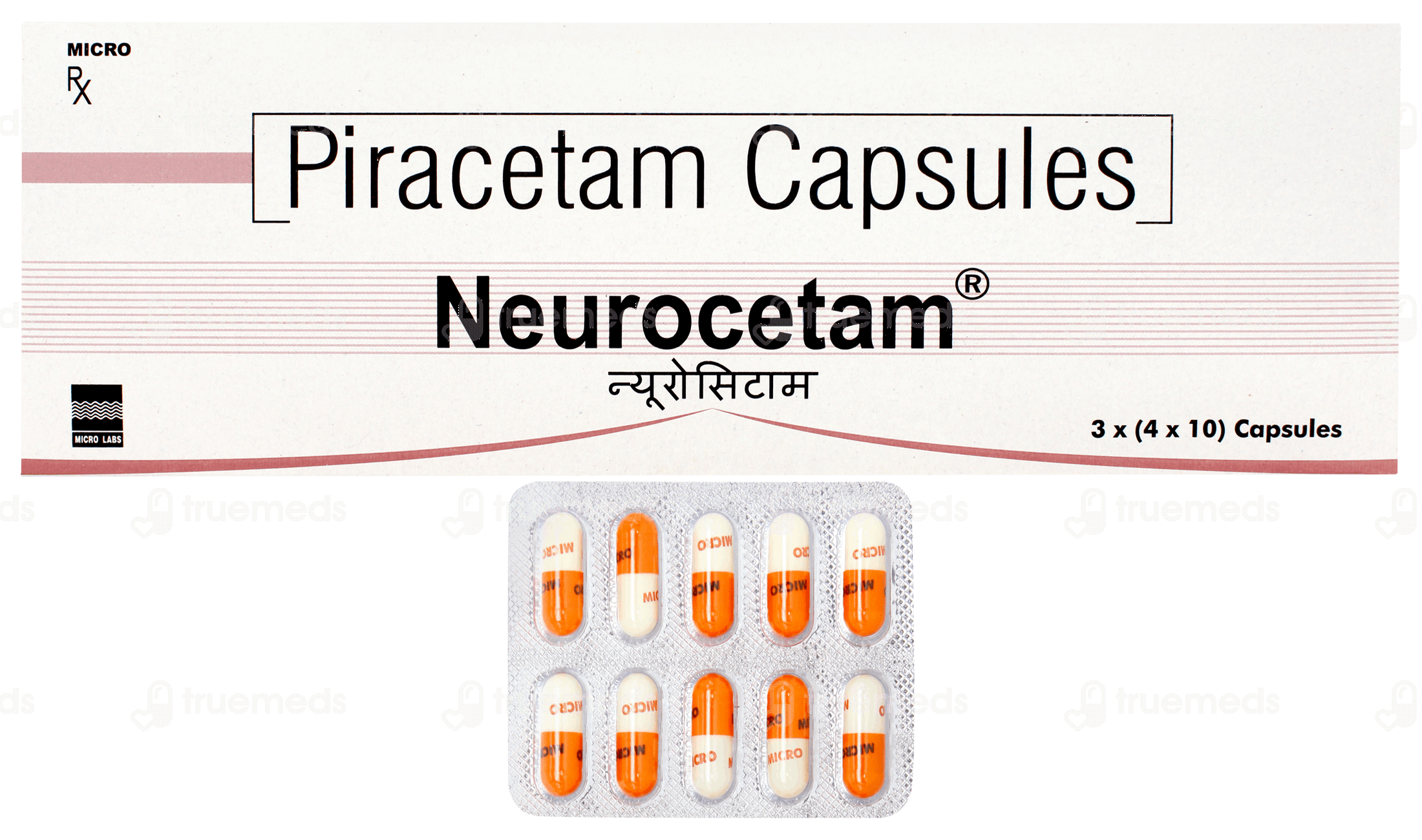 Neurocetam 400 MG | Order Neurocetam 400 MG Capsule 10 Online at Truemeds