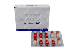 Nixitral 200 Mg Capsule 10 - Uses, Side Effects, Dosage, Price | Truemeds