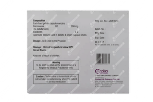 Nixitral 200 Mg Capsule 10 - Uses, Side Effects, Dosage, Price | Truemeds
