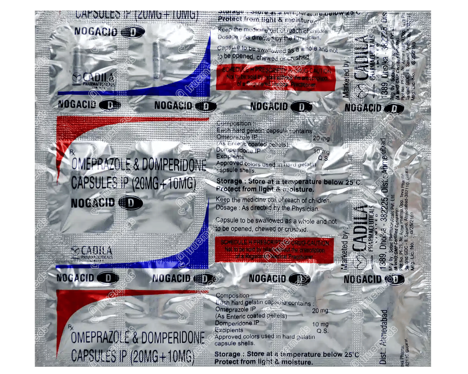 Nogacid D Capsule 15: Uses, Side Effects, Price & Substitutes