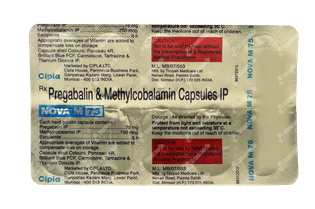 Nova M 75 Capsule 10: Uses, Side Effects, Price & Substitutes