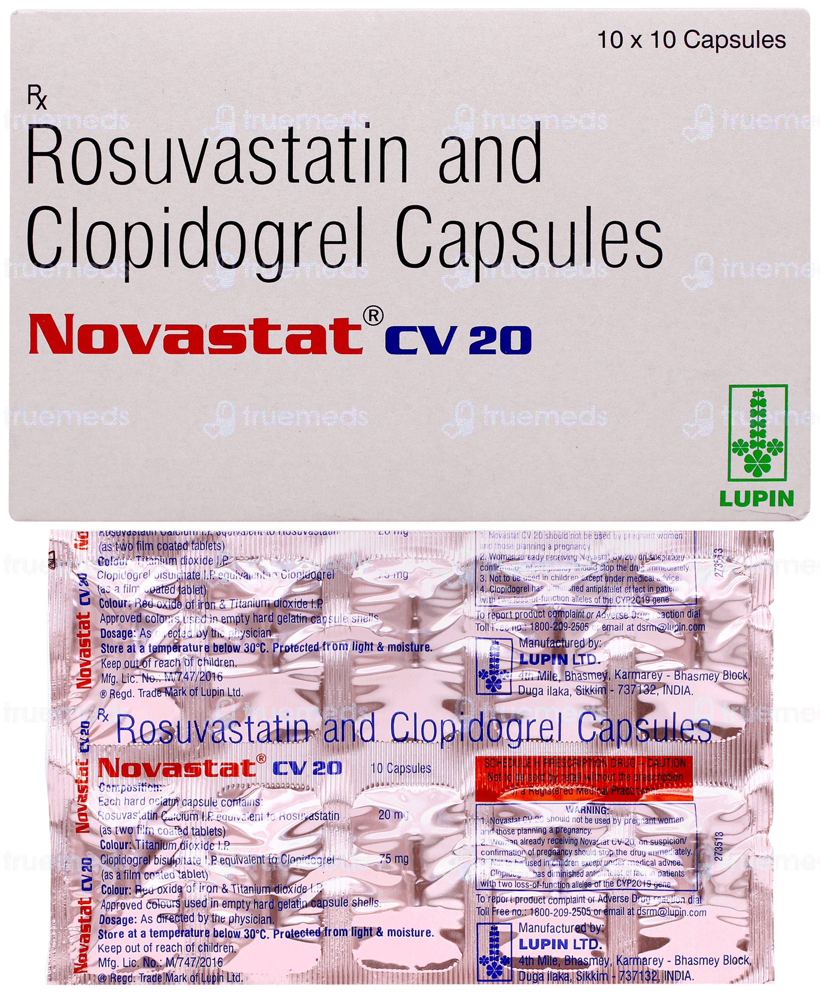 Novastat Cv 2075 Mg Capsule 10 - Uses, Side Effects, Dosage, Price ...