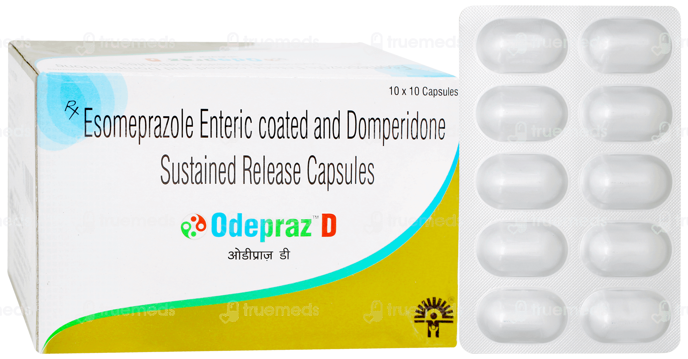 Odepraz D 30/40 MG | Order Odepraz D 30/40 MG Capsule Online at Truemeds