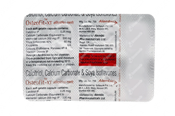 Osteofit Xt 200 Mg/0.25mcg Capsule 10 - Uses, Side Effects, Dosage ...