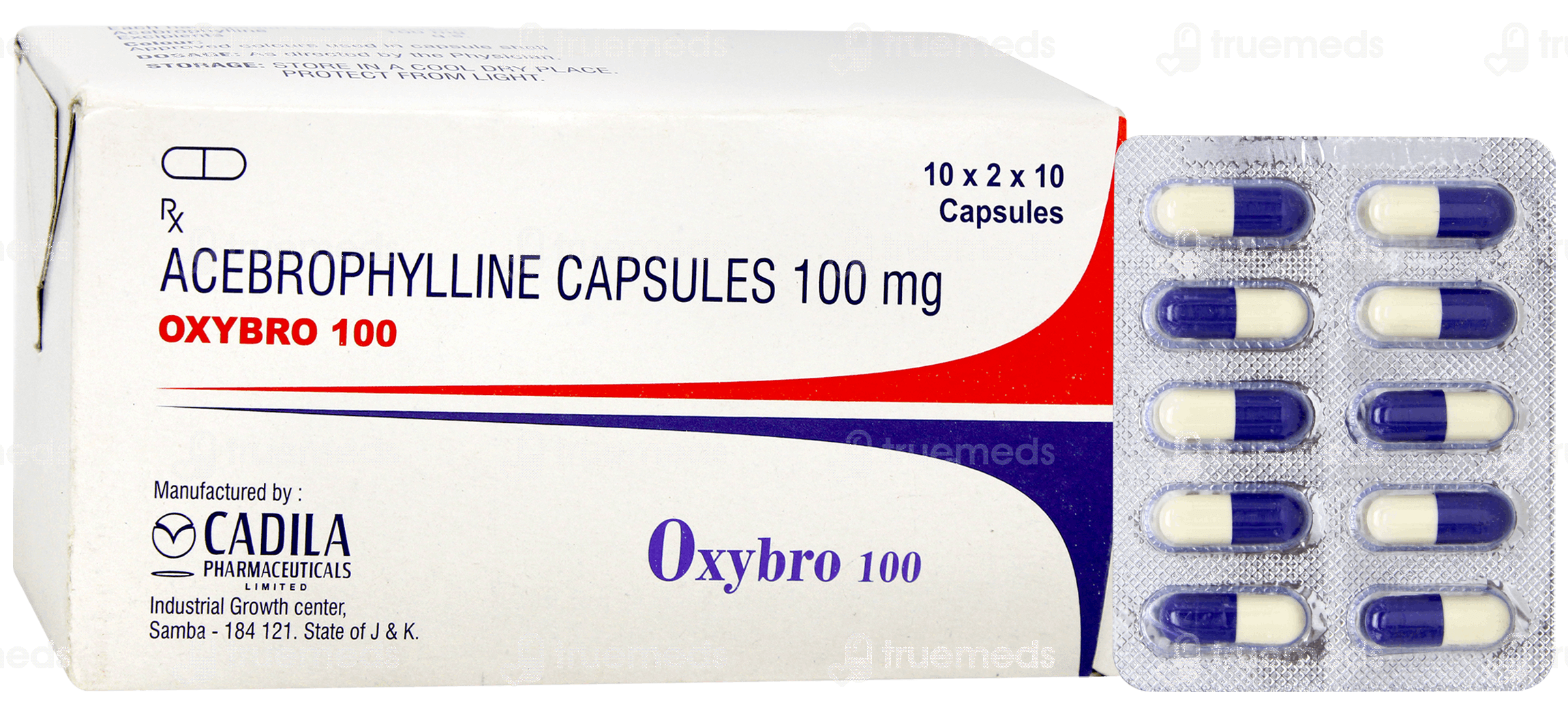 Oxybro 100 Capsule 10: Uses, Side Effects, Price & Substitutes