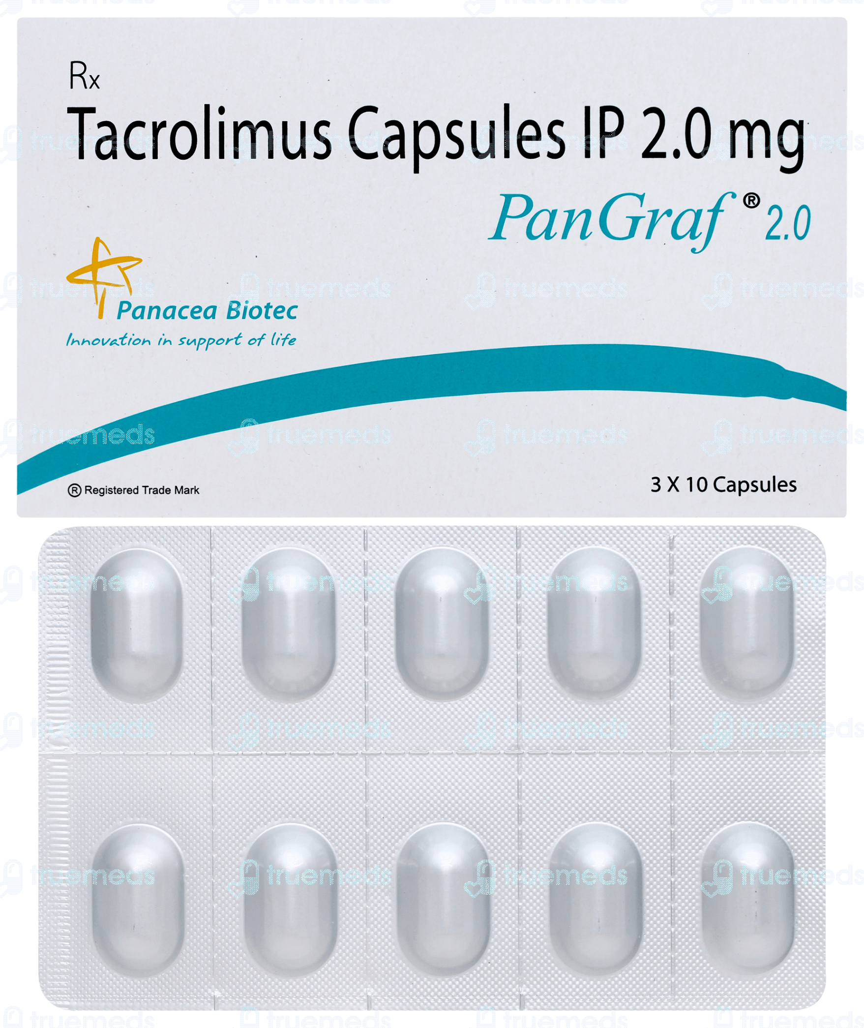 Pangraf 2 Mg Capsule 10 - Uses, Side Effects, Dosage, Price | Truemeds