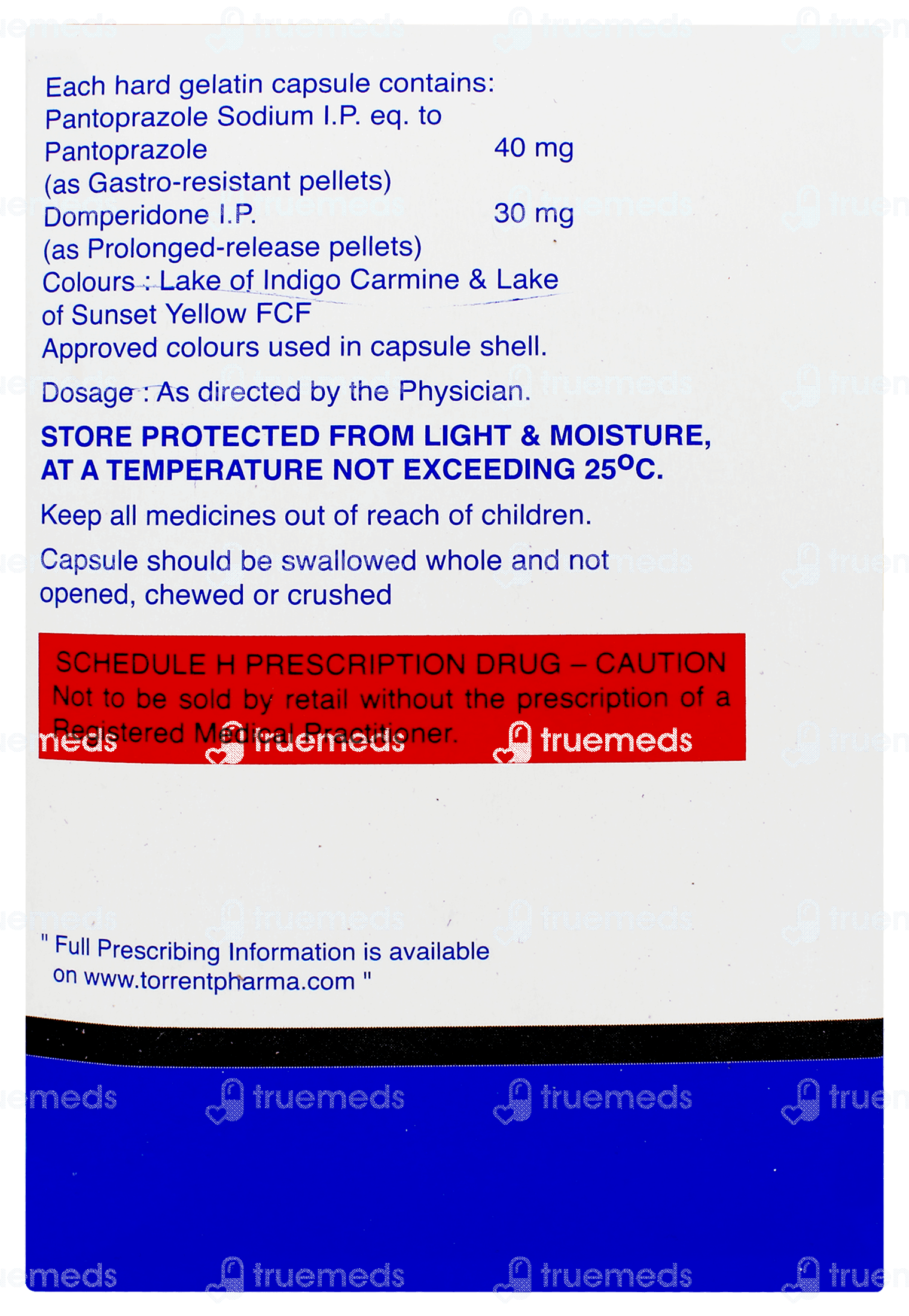 Pansped D 10/20 MG | Order Pansped D 10/20 MG Capsule Online at Truemeds