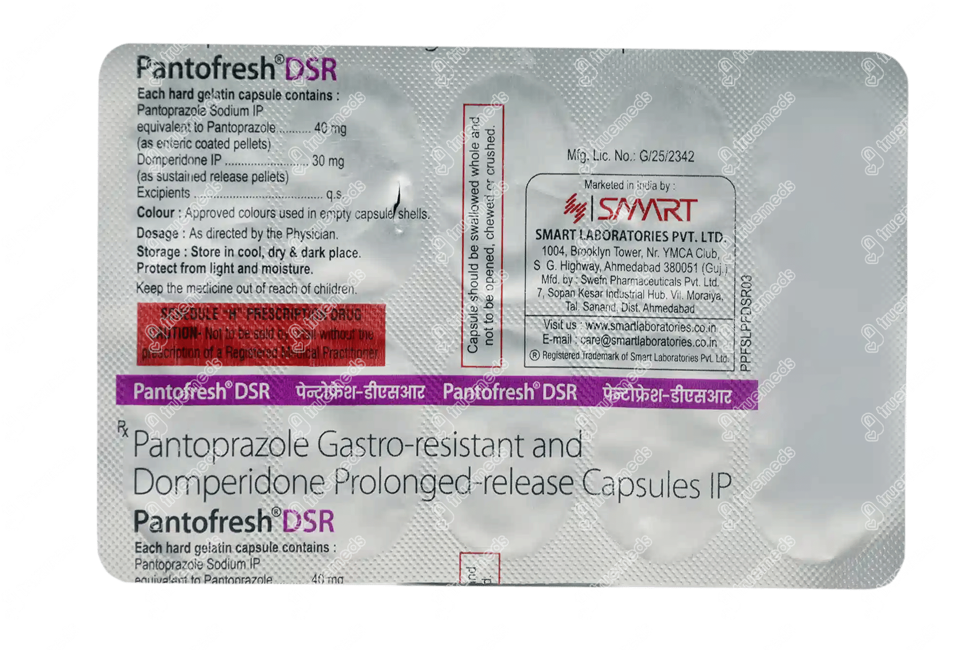 Pantofresh Dsr 30/40 MG | Order Pantofresh Dsr 30/40 MG Capsule Online at Truemeds