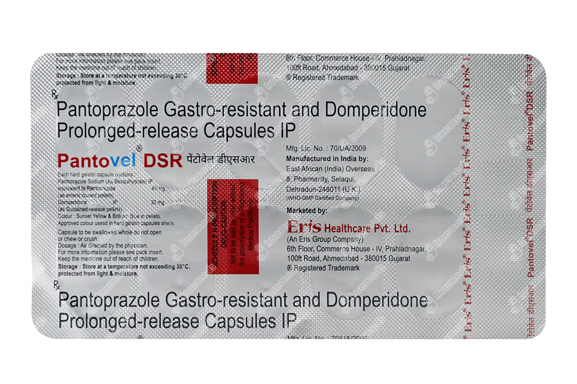 Pantovel Dsr Capsule 10: Uses, Side Effects, Price & Substitutes