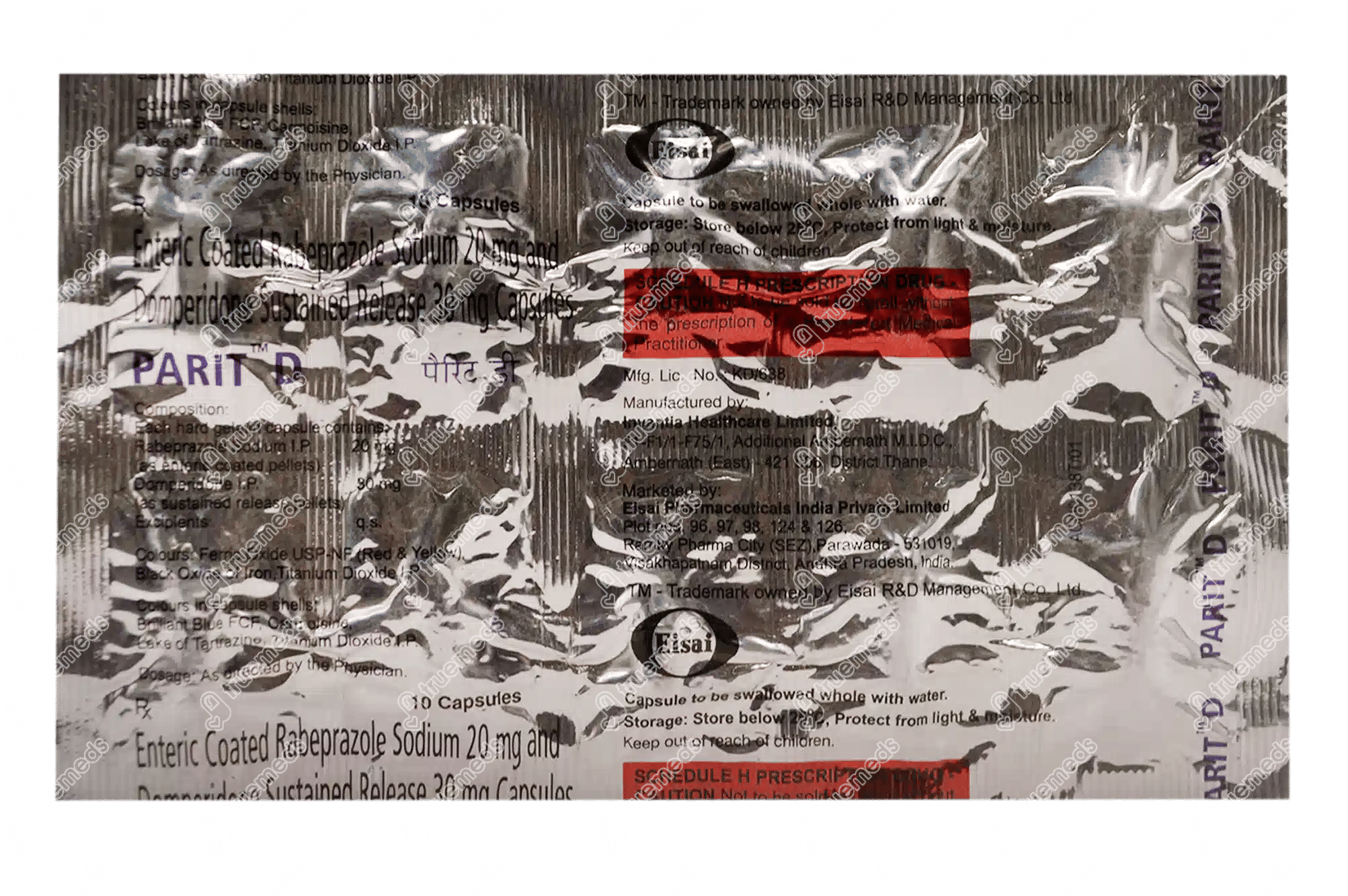 Parit D Capsule 10: Uses, Side Effects, Price & Substitutes