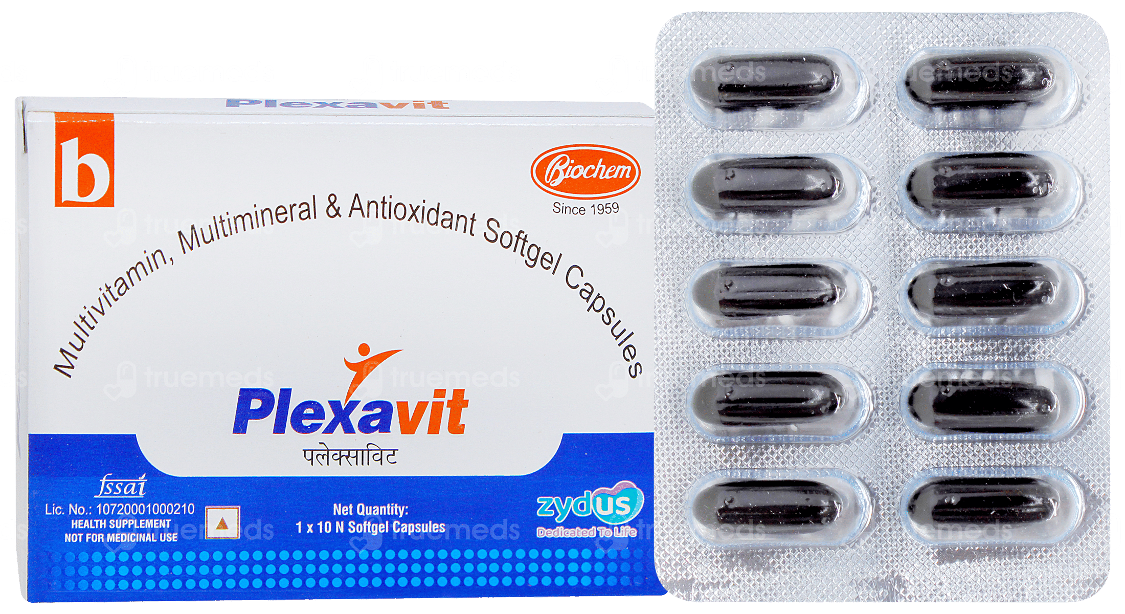 Plexavit Capsule 10 - Uses, Side Effects, Dosage, Price | Truemeds