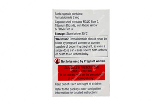 Pomalid 2 Mg Capsule 21 - Uses, Side Effects, Dosage, Price | Truemeds