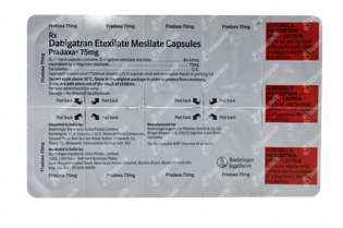 Pradaxa 75 MG | Order Pradaxa 75 MG Capsule Online at Truemeds