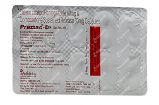 Praztac D 30/40 MG | Order Praztac D 30/40 MG Capsule Online at Truemeds