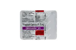 Pregaba 75 MG Capsule 10 - Uses, Side Effects, Dosage, Price | Truemeds