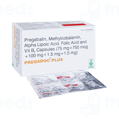 Pregadoc Plus 75 Mg750 Mcg Capsule 10 - Uses, Side Effects, Dosage ...