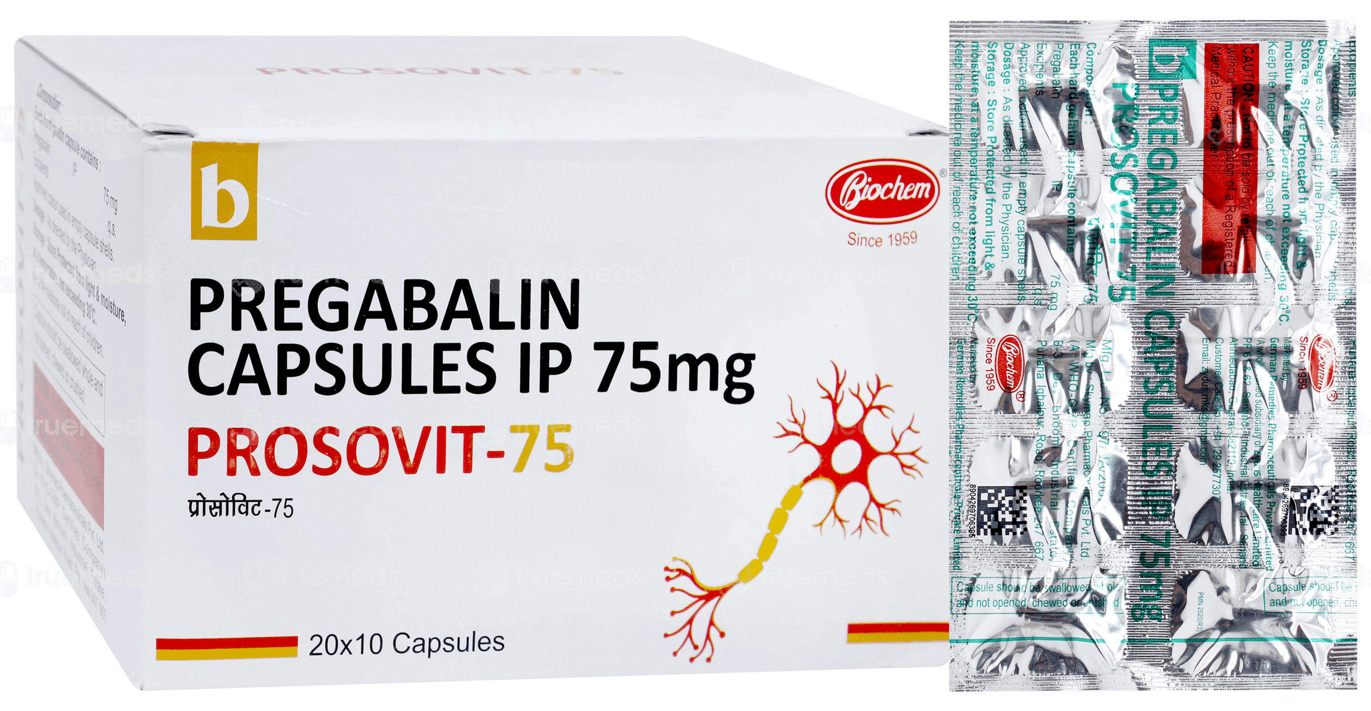 Prosovit 75 MG | Order Prosovit 75 MG Capsule Online at Truemeds