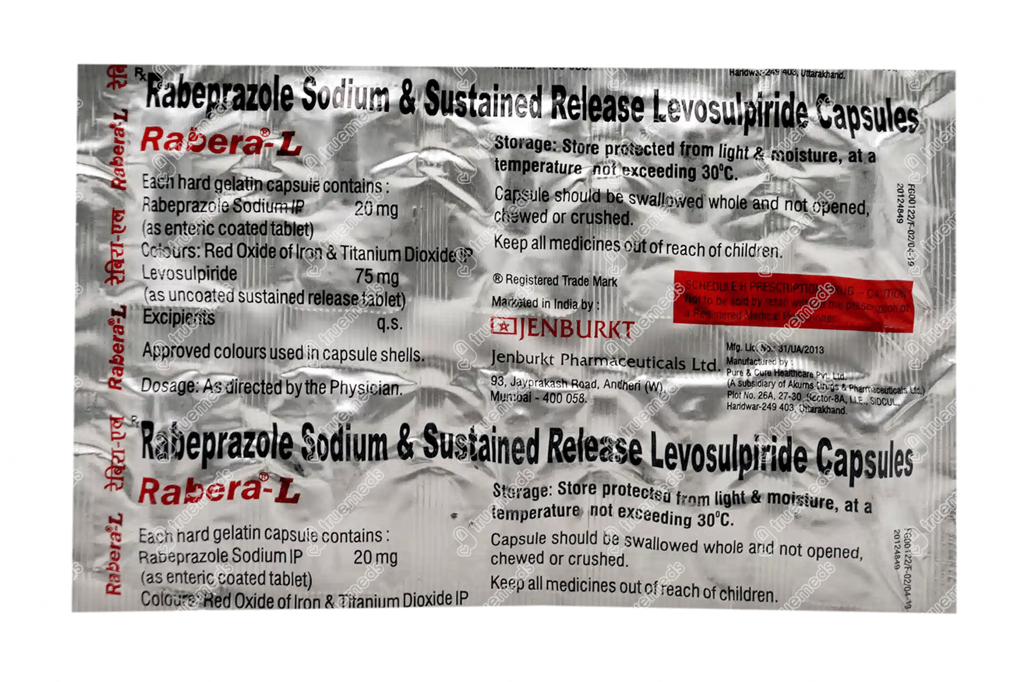 Rabera L Capsule 10: Uses, Side Effects, Price & Substitutes