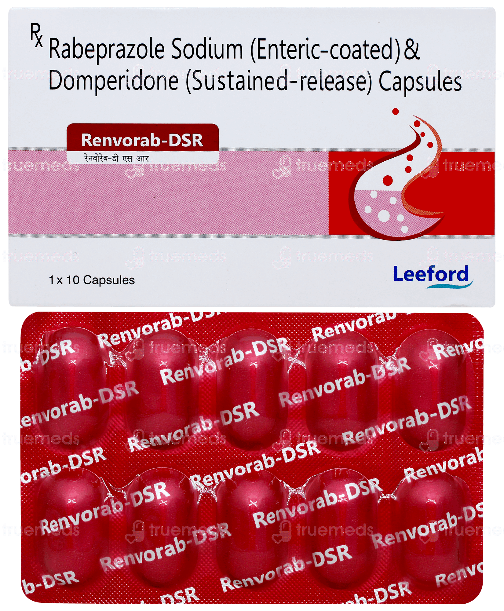Renvorab Dsr Capsule 10: Uses, Side Effects, Price & Substitutes