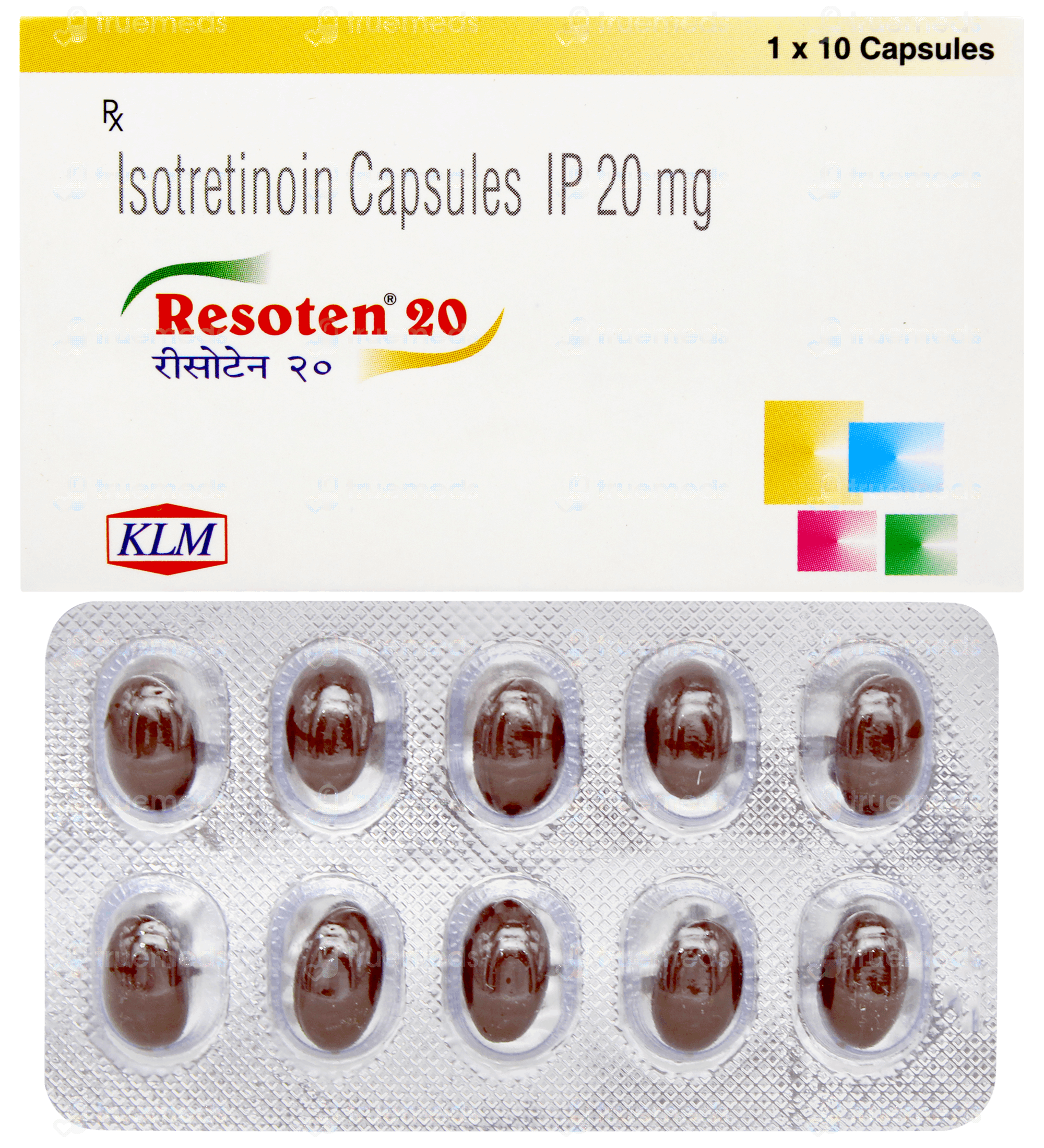 Resoten 20 MG | Order Resoten 20 MG Capsule Online at Truemeds