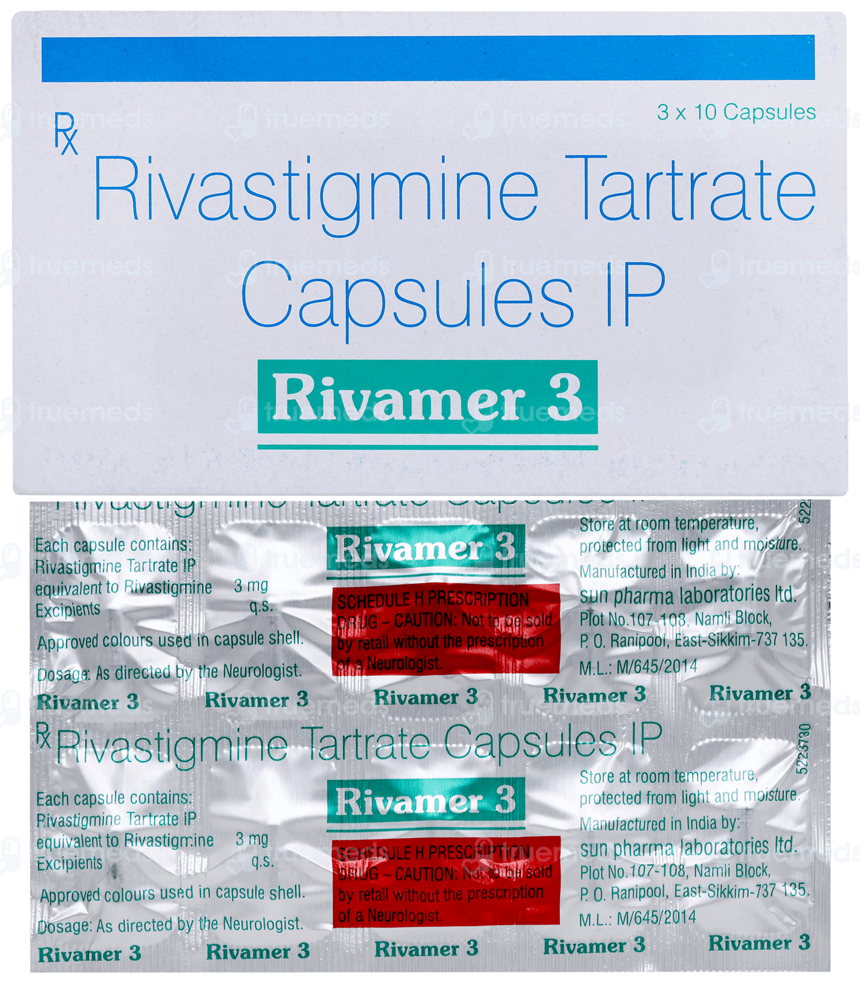 Rivamer 3 Capsule 10: Uses, Side Effects, Price & Substitutes