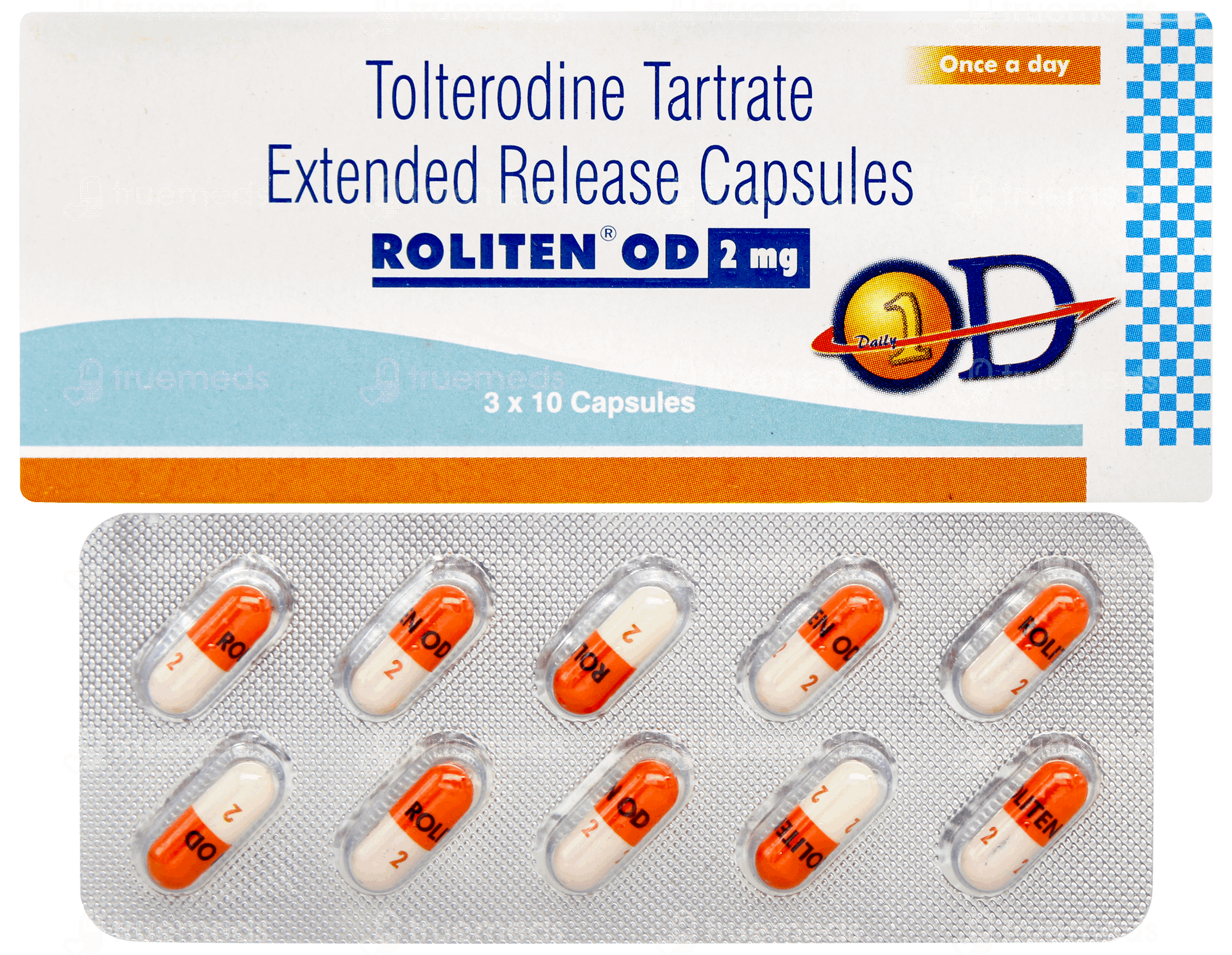 Roliten Od 2 Mg Capsule Er 10 - Uses, Side Effects, Dosage, Price | Truemeds