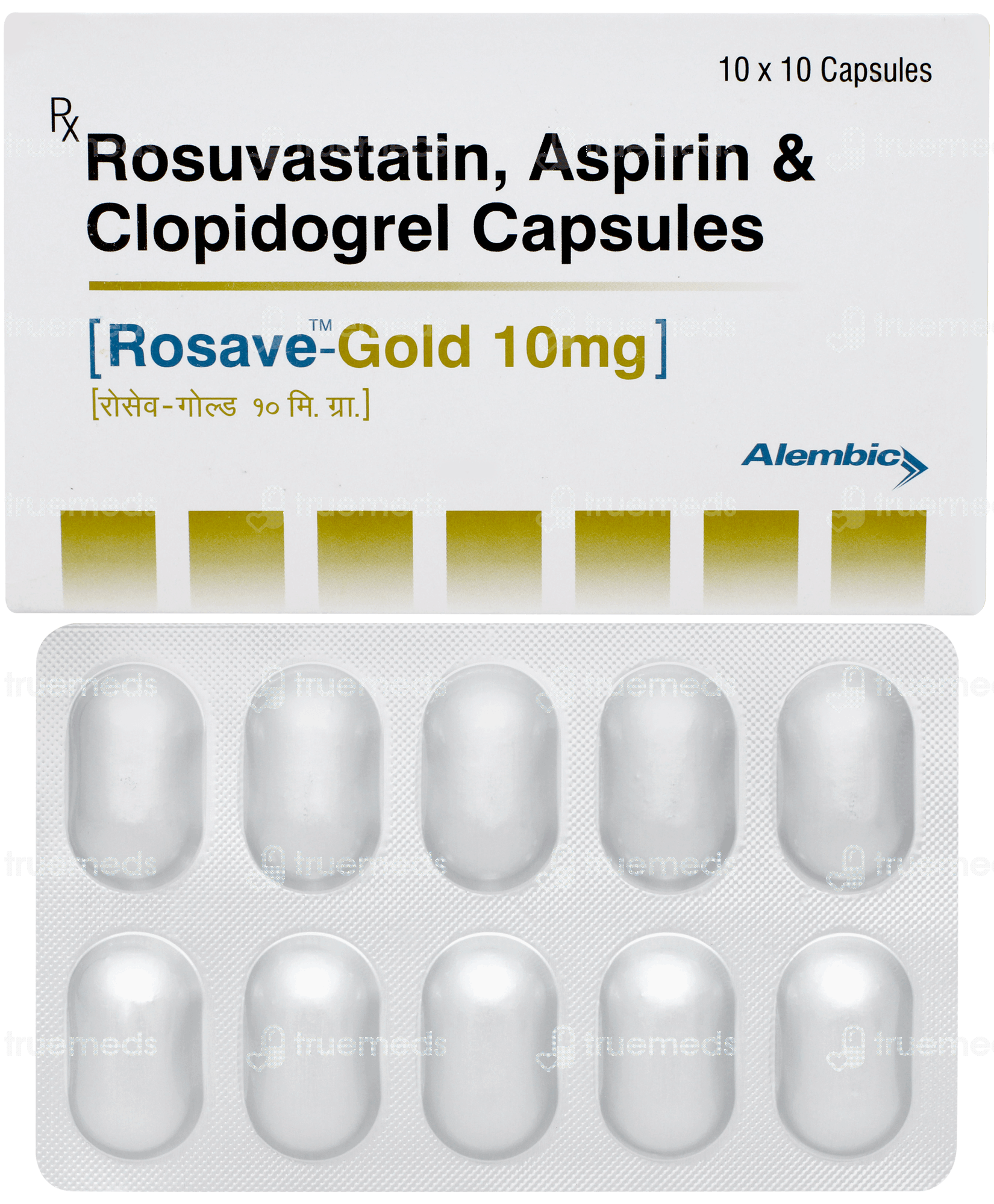 Rosave Gold 10mg Capsule 10: Uses, Side Effects, Price & Substitutes