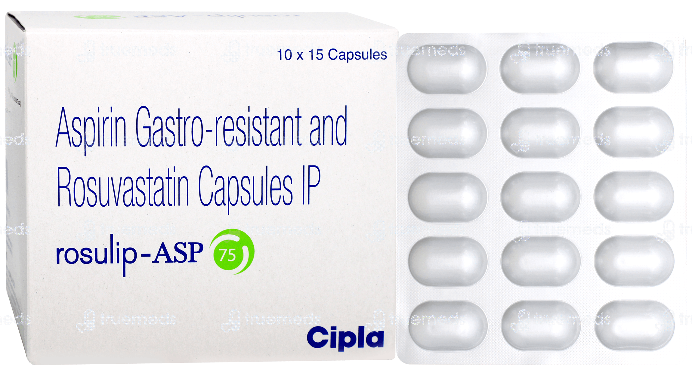 Rosulip Asp 1075 Mg Capsule 15 - Uses, Side Effects, Dosage, Price ...