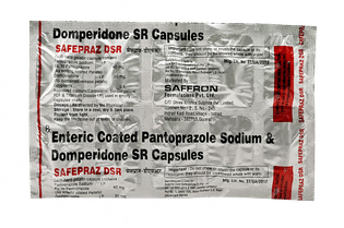 Safepraz Dsr 30/40 Mg Capsule: Uses, Side Effects, Price & Substitutes