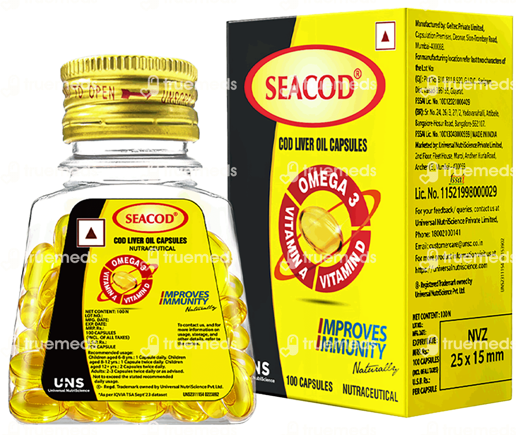 Seacod Capsule: Uses, Side Effects, Price & Substitutes | Upto 20% Off*