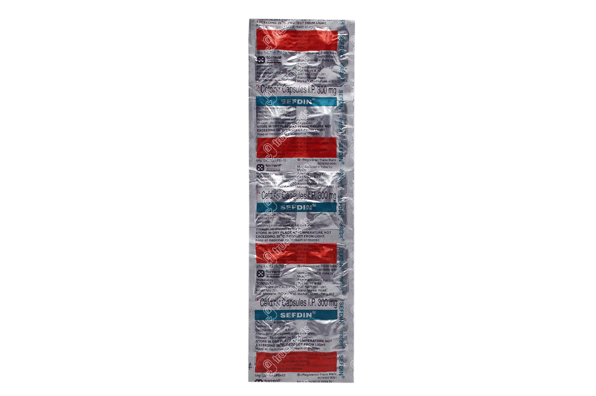 Sefdin 300 MG | Order Sefdin 300 MG Capsule Online at Truemeds