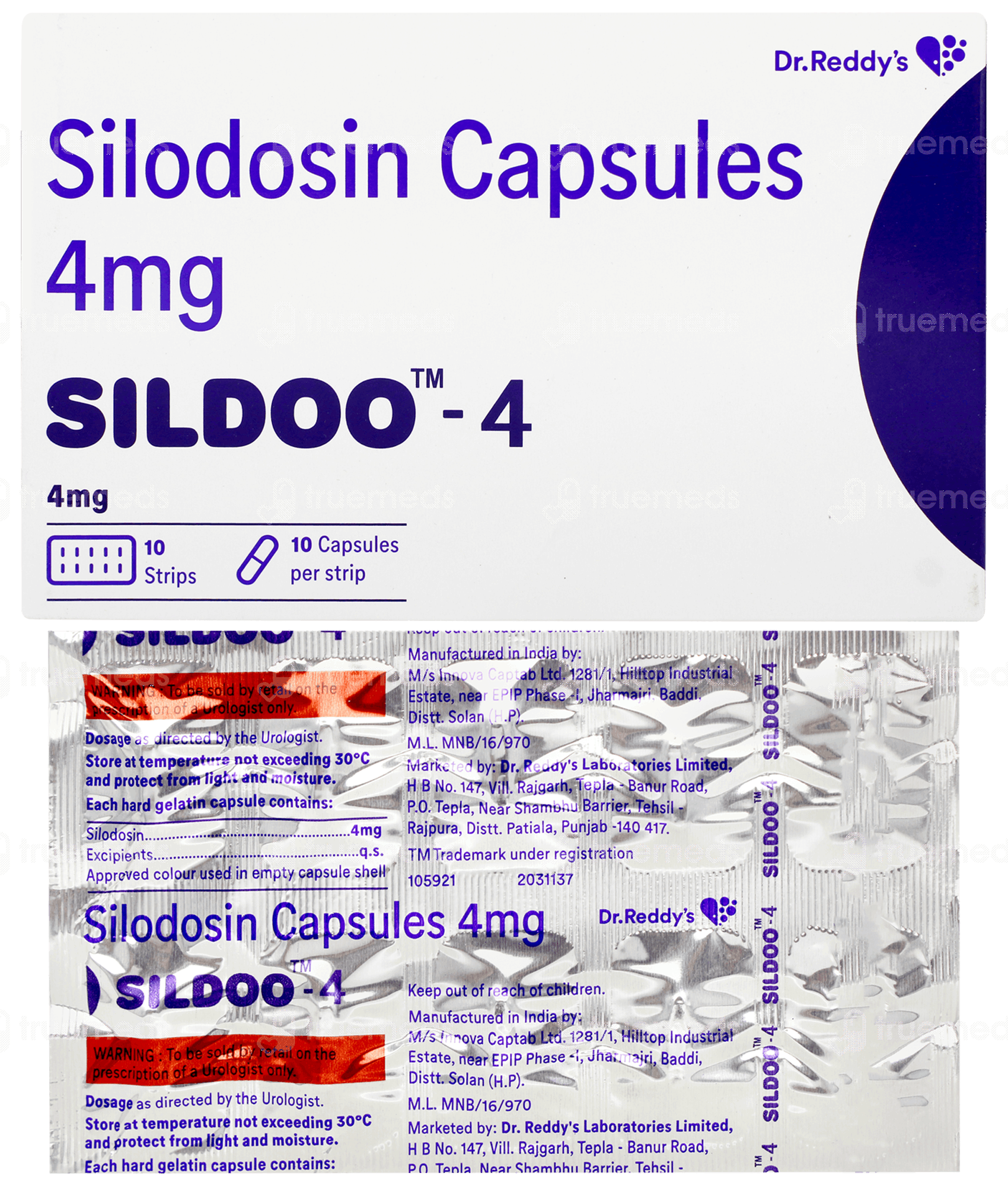 Sildoo 4 Capsule 10: Uses, Side Effects, Price & Substitutes