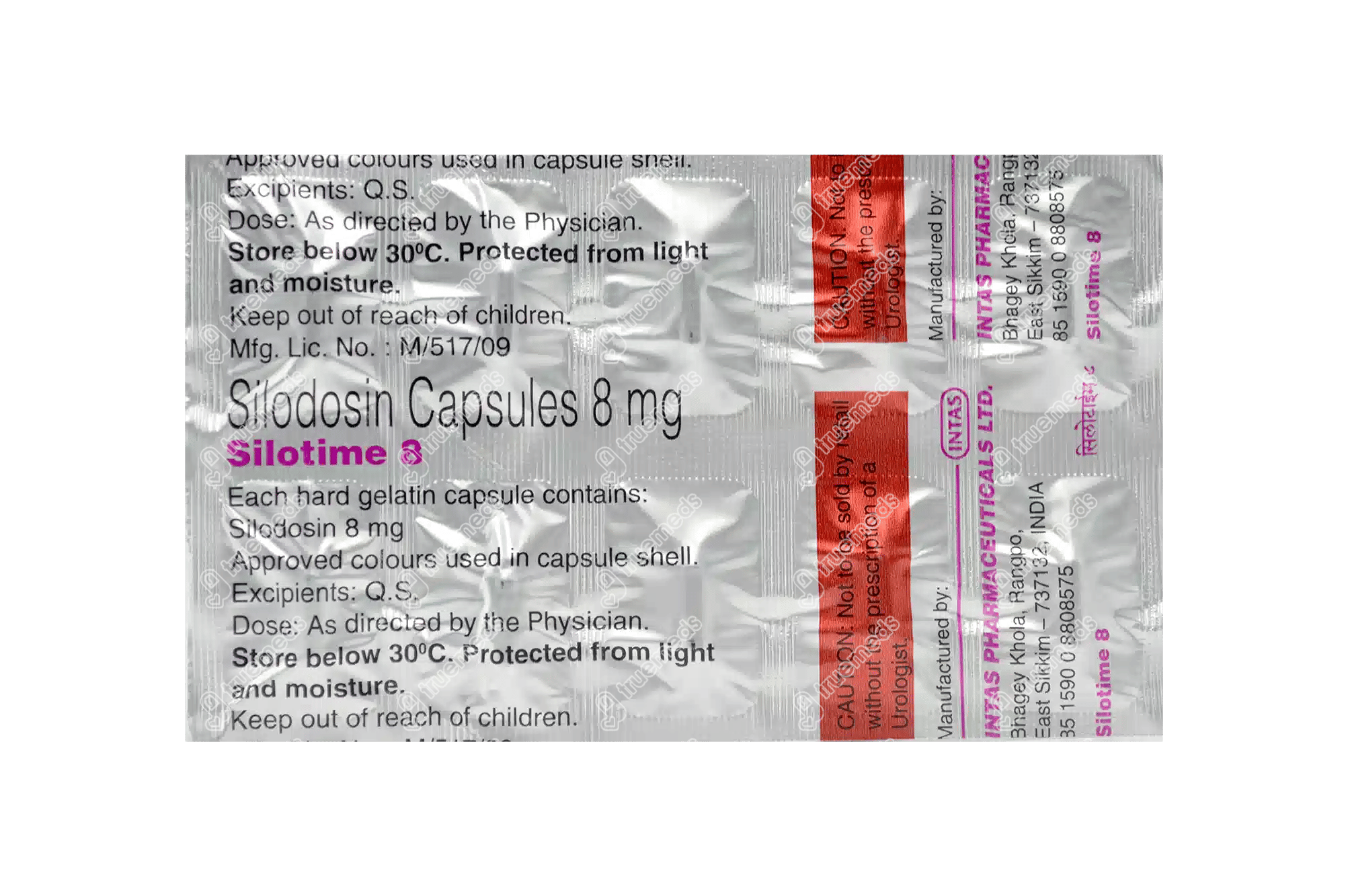 Silotime 8 MG | Order Silotime 8 MG Capsule Online at Truemeds