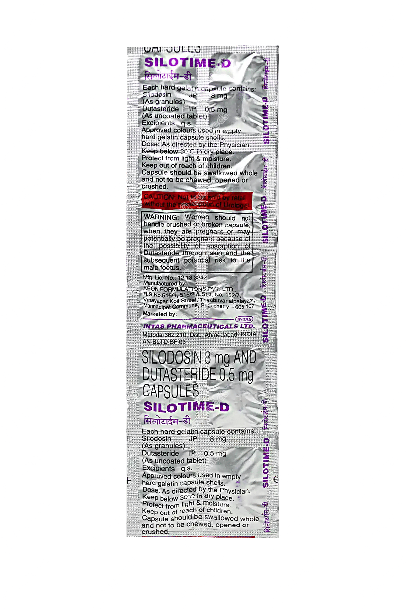 Silotime D 8/0.5 MG | Order Silotime D 8/0.5 MG Capsule Online at Truemeds