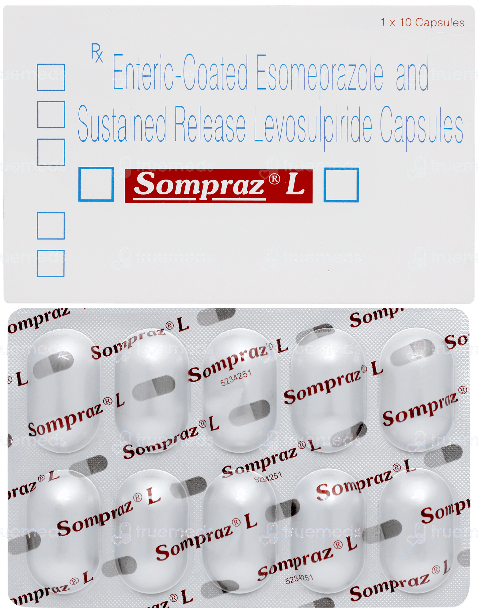 Sompraz L Capsule: Uses, Side Effects, Price & Substitutes