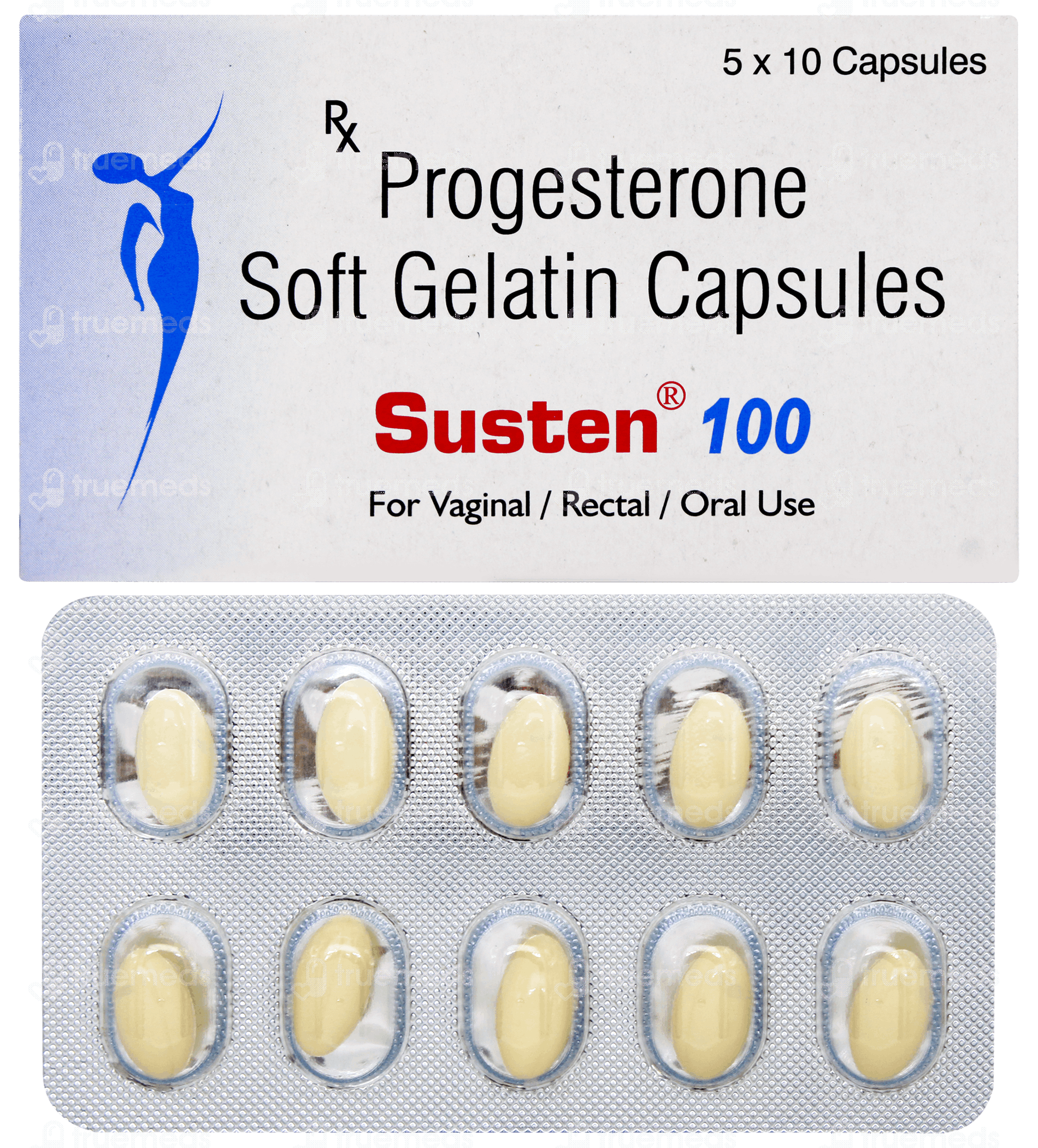Susten 100 MG | Order Susten 100 MG Capsule Online at Truemeds