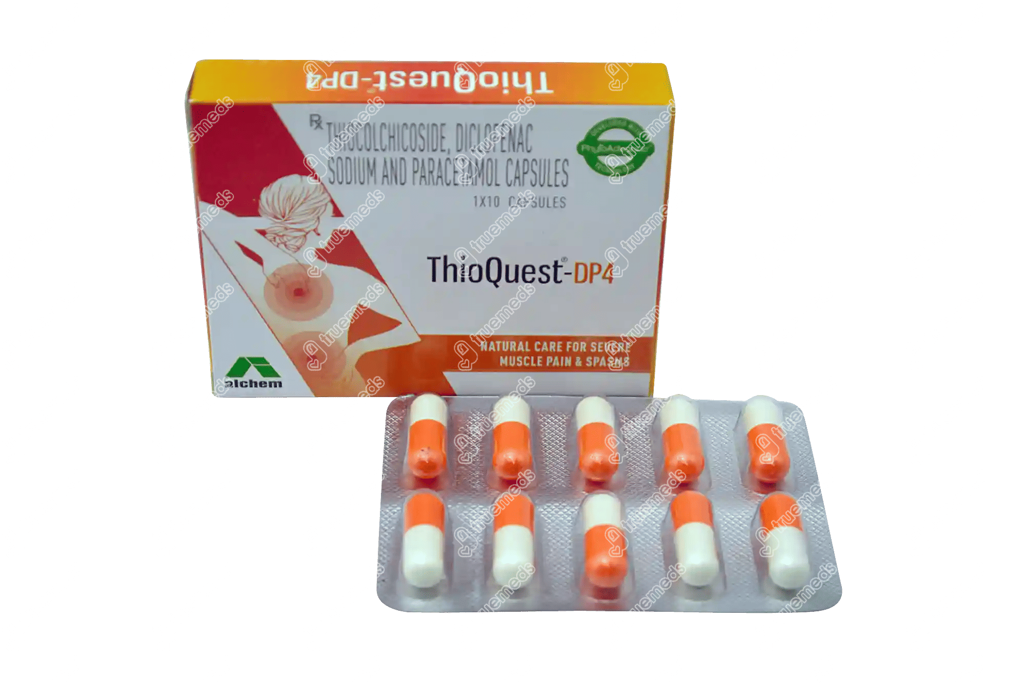 Thioquest Dp 450325 Mg Capsule 10 - Uses, Side Effects, Dosage, Price ...