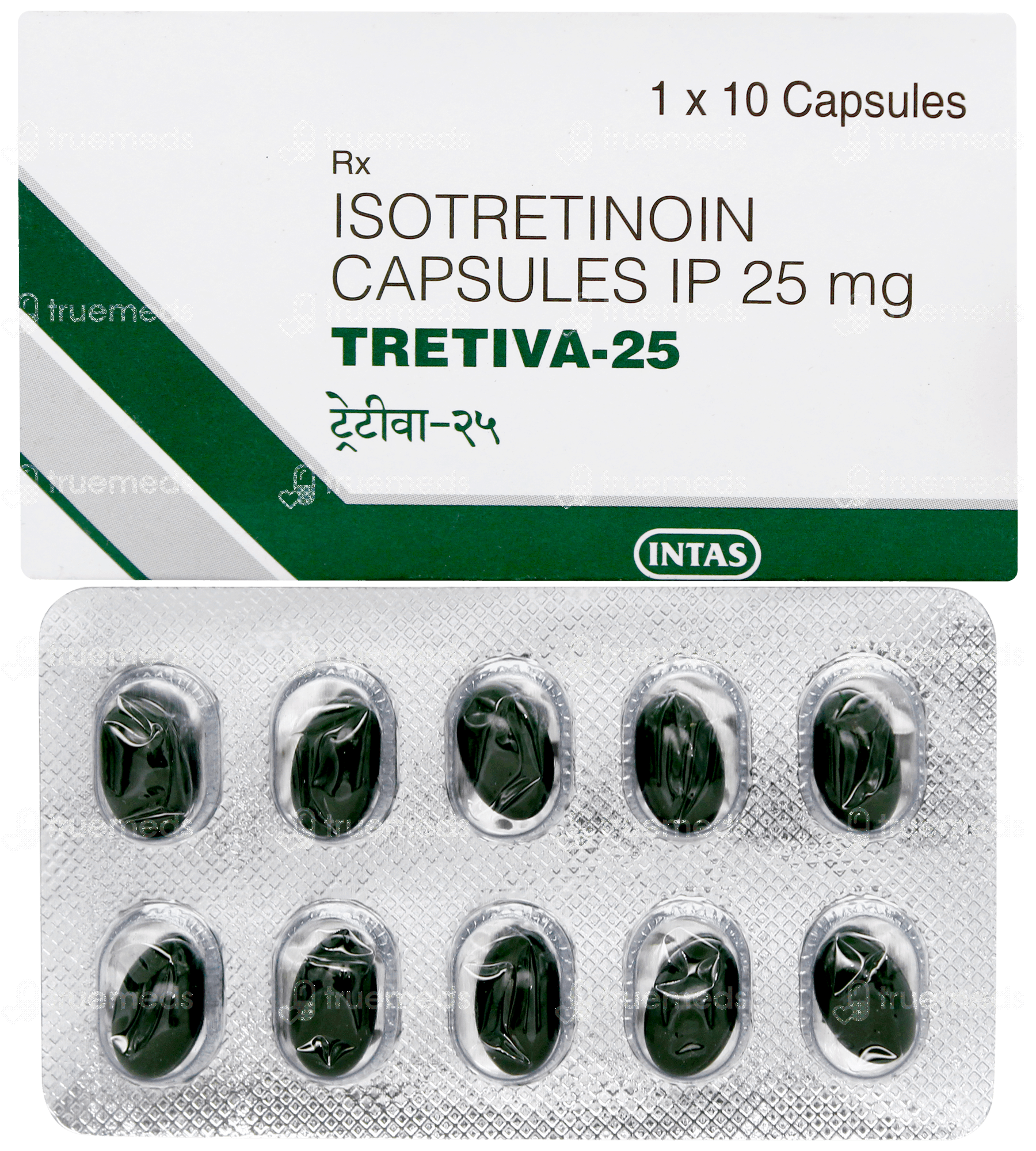 Tretiva 25 Mg Capsule 10 - Uses, Side Effects, Dosage, Price | Truemeds